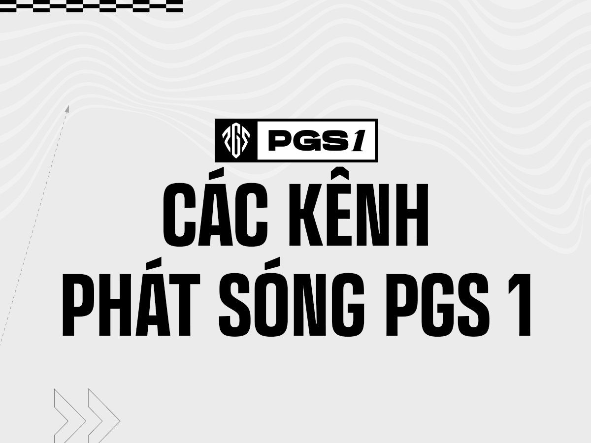 Các kênh phát sóng PUBG Global Series 1 (PGS 1) - TIN TỨC - PUBG ESPORTS