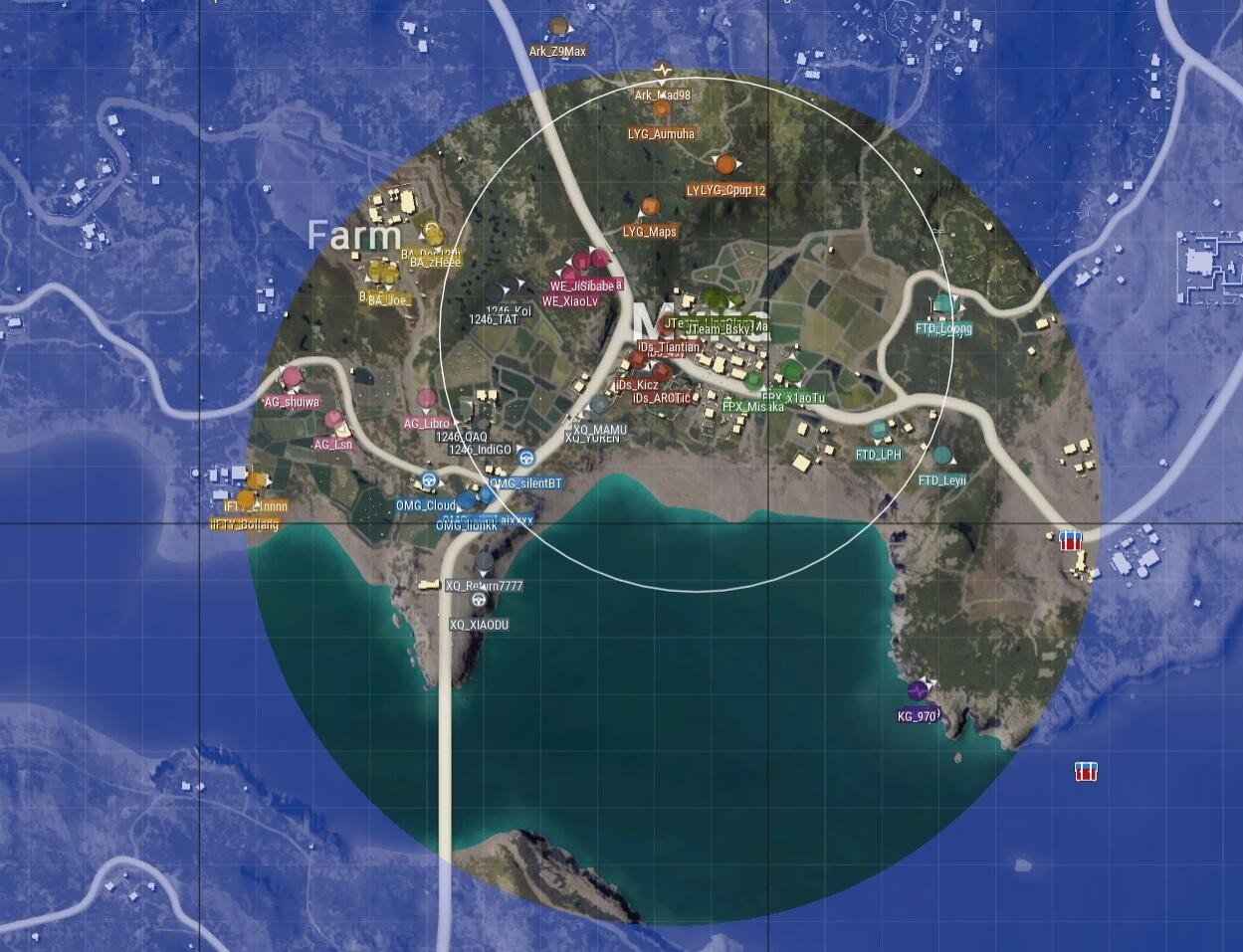 【媒体】PCL首周周决赛第一日 OMG领跑全场 - 新闻 -PUBG