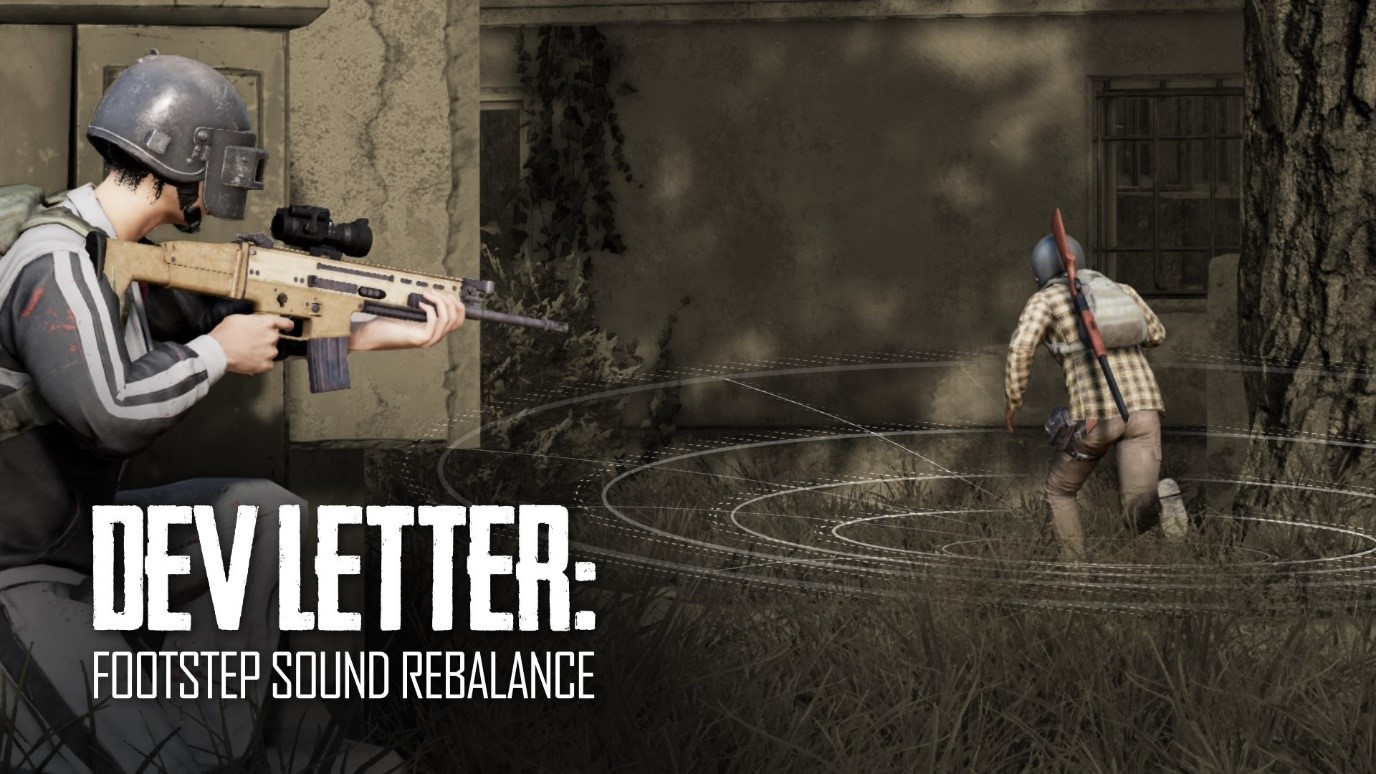 开发者日志：脚步声音效平衡性调整 - 新闻 -PUBG