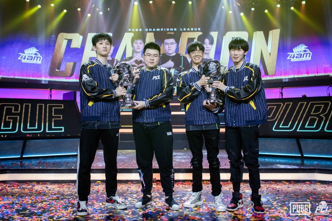 【官方】PCL秋季赛圆满落幕 4AM再添一冠创造奇迹 - 新闻 -PUBG