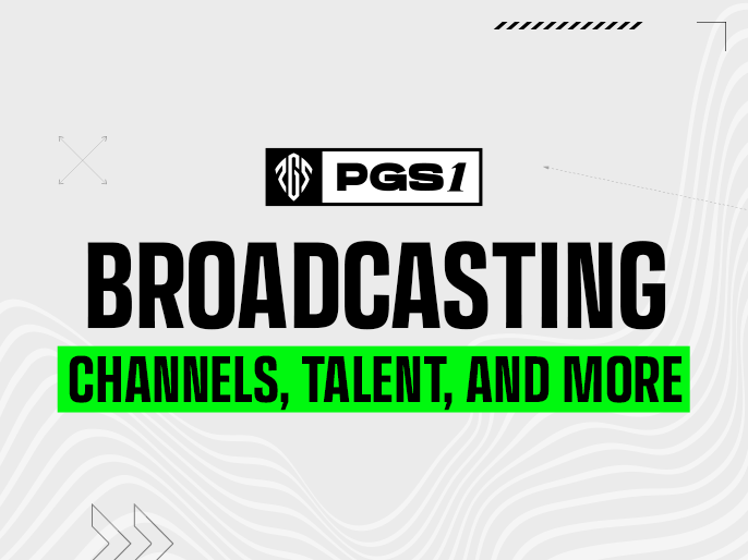 PGS 1 Broadcasting Channels and Talent, and more - NEWS - PUBG: BATTLEGROUNDS