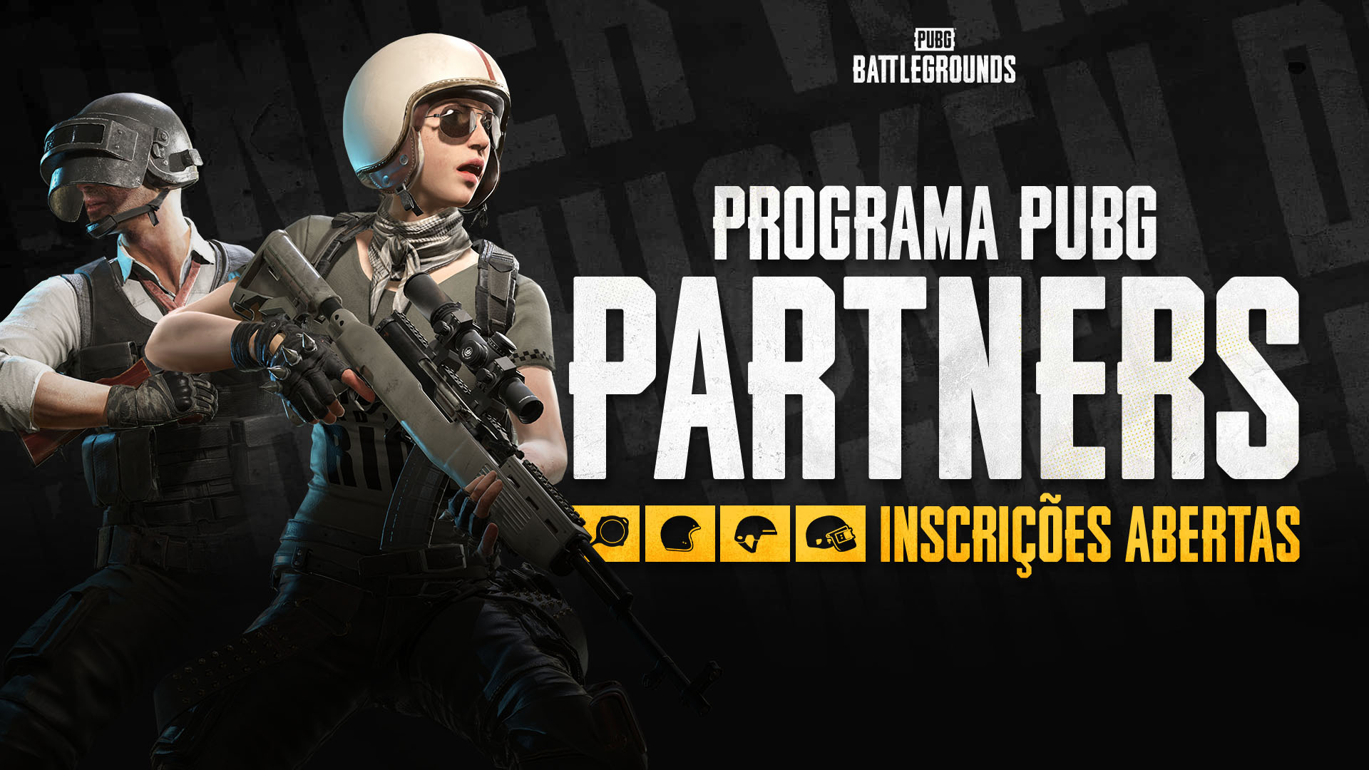 INSCREVA-SE: Programa PUBG Partners - EVENTO - PUBG: BATTLEGROUNDS