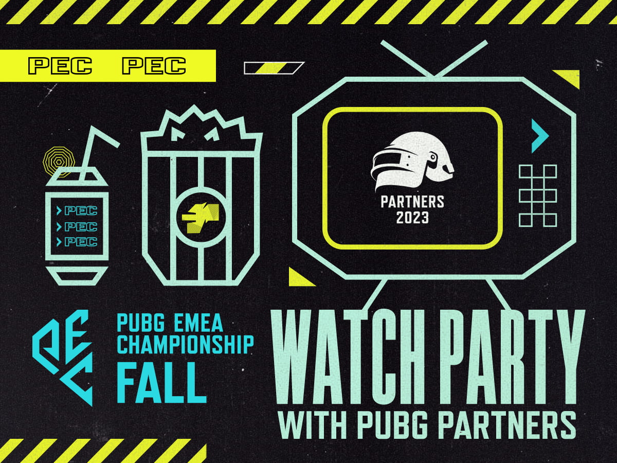 PEC: Fall Finals - Watch Parties with PUBG Partners! - NEWS - PUBG ESPORTS