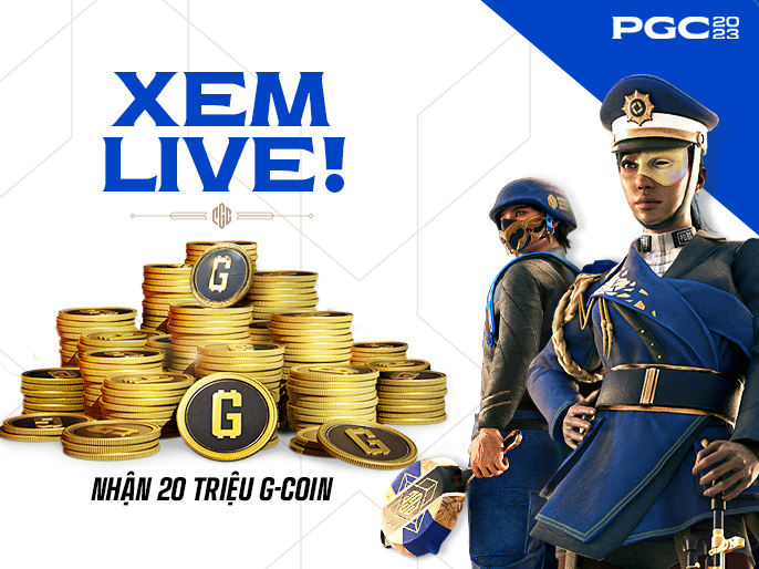Nhận 20 Triệu G-COIN khi xem livestream giải đấu PGC 2023 - TIN TỨC ...