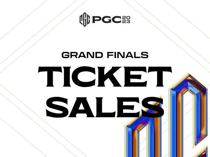 PGC 2023 Grand Finals - Ticket Sales! - NEWS - PUBG ESPORTS