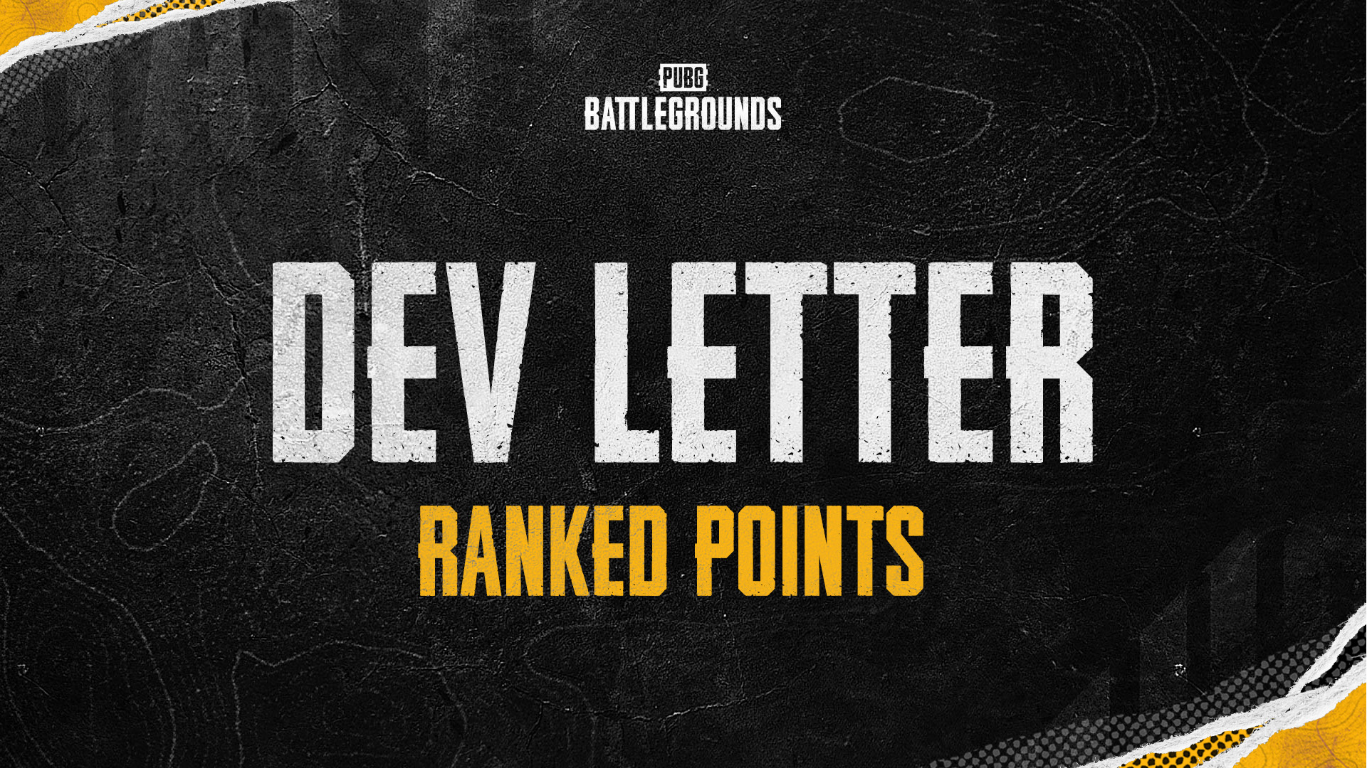 Dev Letter: Puntos de rango - NOTICIAS - PUBG: BATTLEGROUNDS