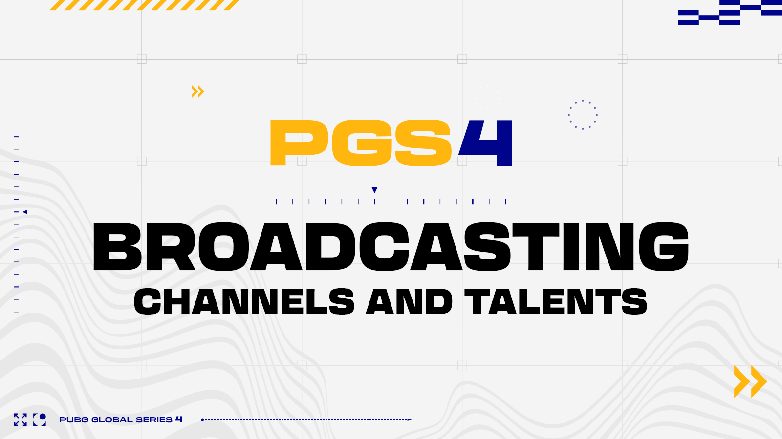 PGS 4 配信チャンネルのお知らせ - ニュース - PUBGESPORTS