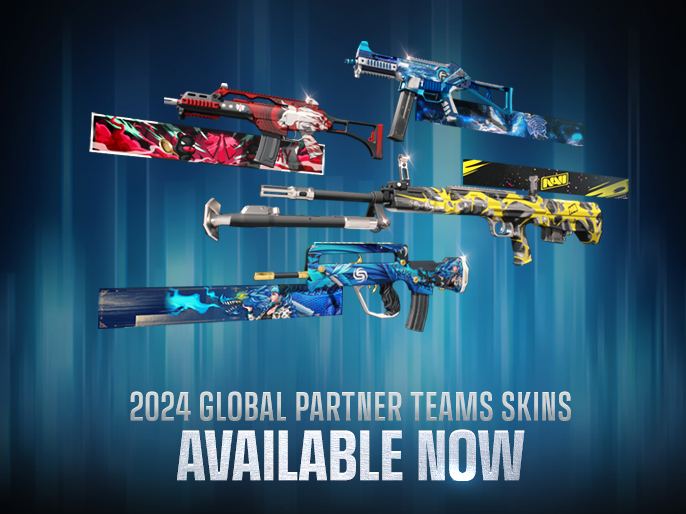 2024 PUBG GLOBAL PARTNER TEAMS: TEAM EDITION SKINS VOL.2 - NEWS - PUBG ESPORTS