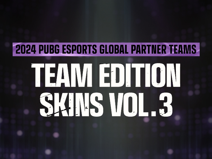 2024 PUBG GLOBAL PARTNER TEAMS: TEAM EDITION SKINS VOL.3 - NEWS - PUBG ESPORTS