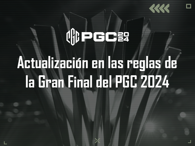 Actualización en las reglas de la Gran Final del PGC 2024 - Noticias ...