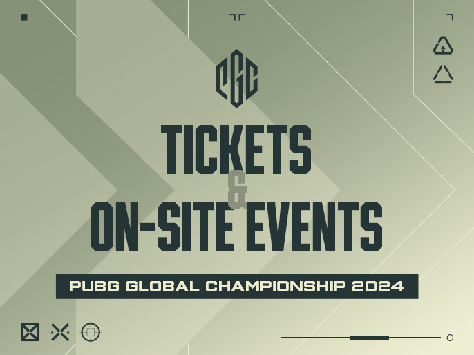 PGC 2024 Tickets & On-site Events - NEWS - PUBG ESPORTS