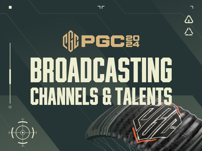 PGC 2024 配信チャンネル&中継陣 - ニュース - PUBGESPORTS