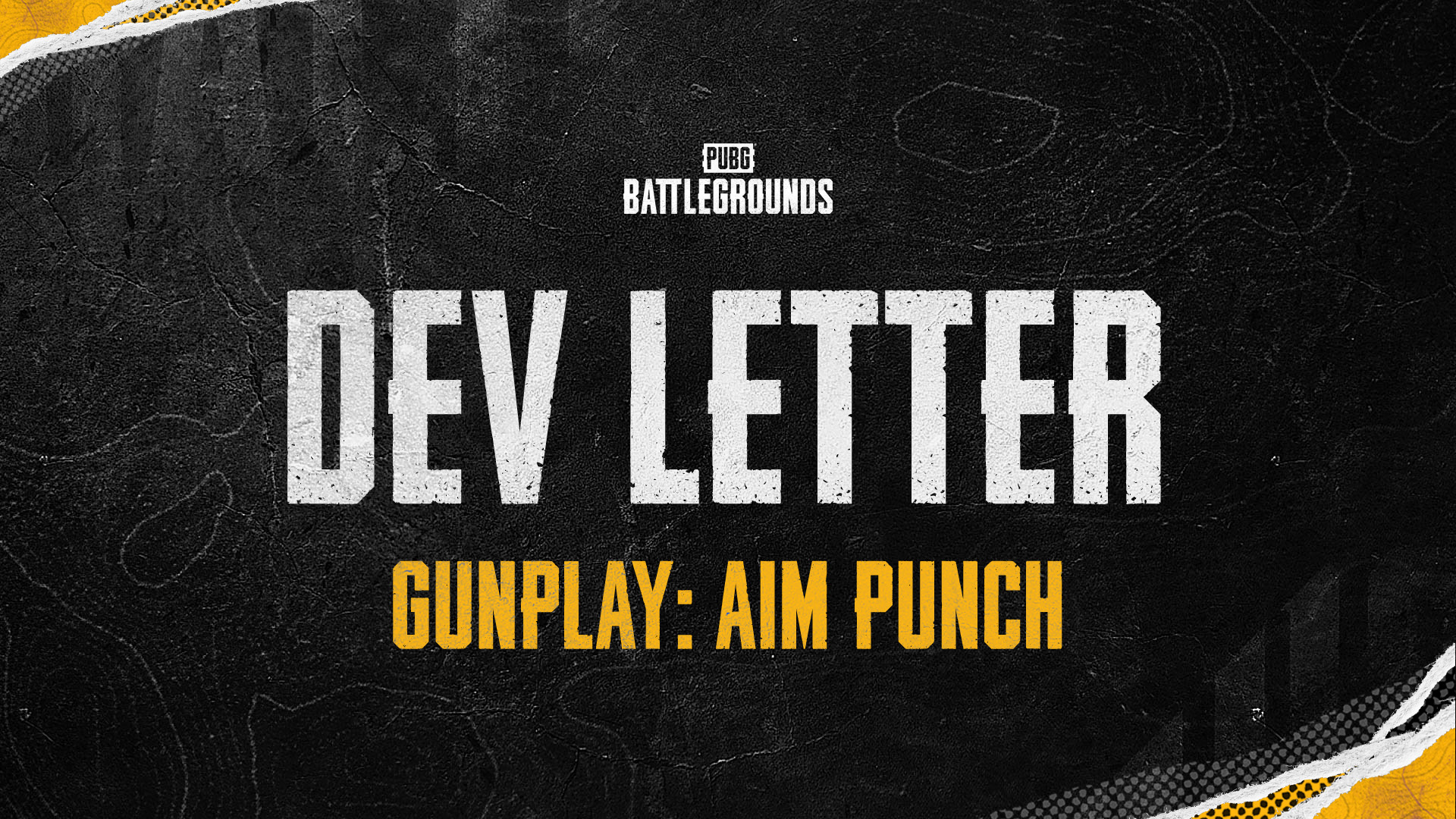 Dev Letter: Aim Punch 2 - NEWS - PUBG: BATTLEGROUNDS