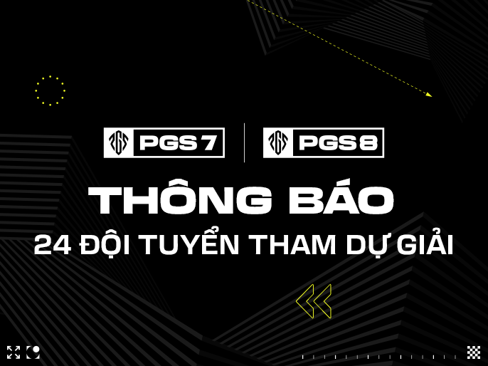 Thông báo chính thức về 24 đội tham dự PGS 7 & PGS 8 - TIN TỨC - PUBG ESPORTS