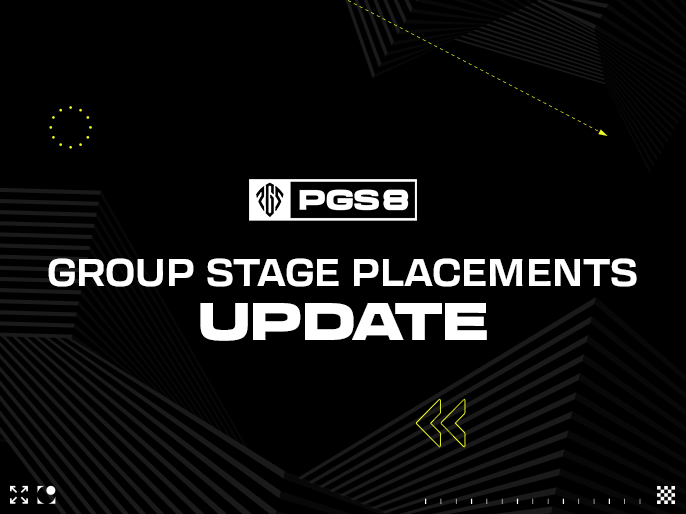 PGS 8 Group Stage Placement Update - NEWS - PUBG ESPORTS