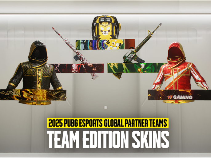 Introducing the 2nd 2025 PUBG GLOBAL PARTNER TEAMS: Team Edition Skins ...
