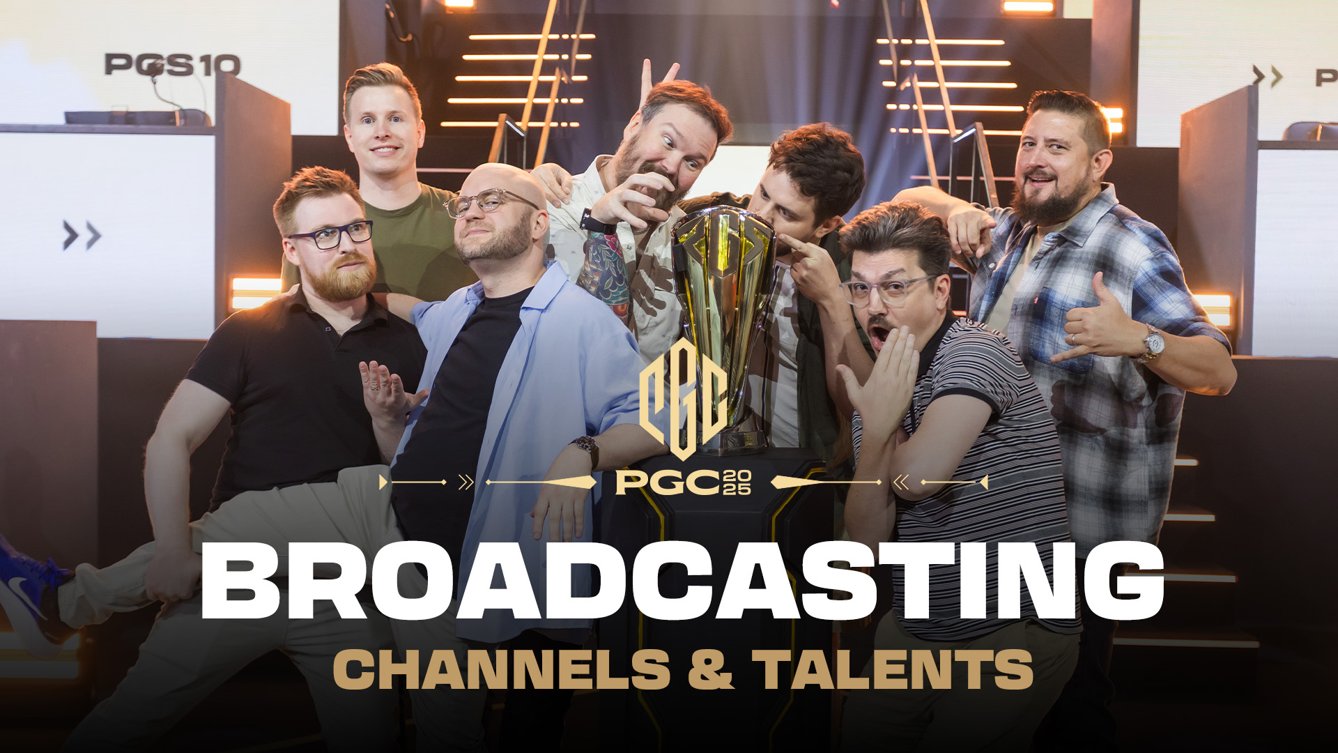 PGC 2025 Official Broadcasting Channels - NEWS - PUBG: BATTLEGROUNDS