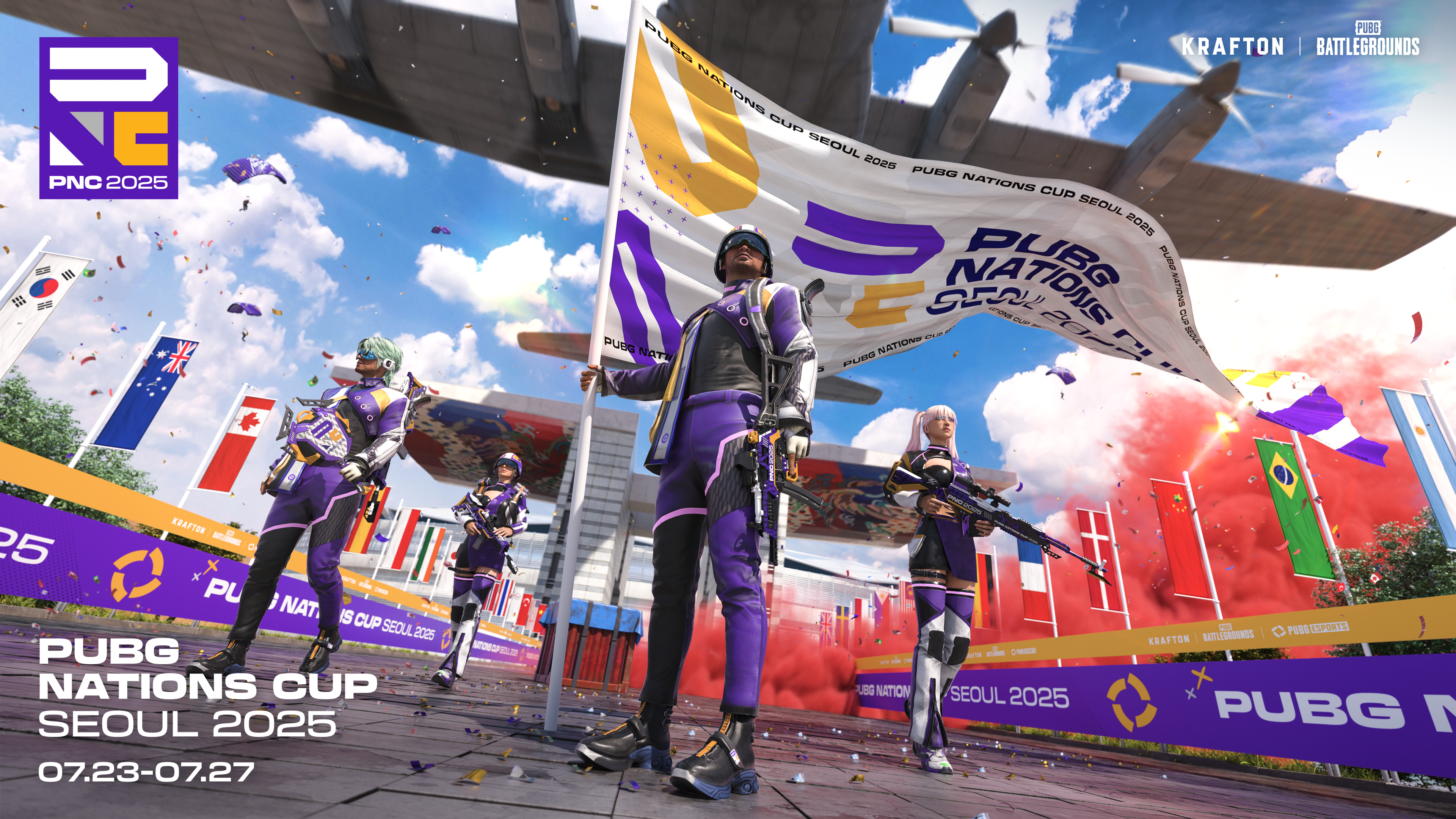 Детали турнира «Кубок наций PUBG 2025 (PNC)» - НОВОСТИ — PUBG: BATTLEGROUNDS
