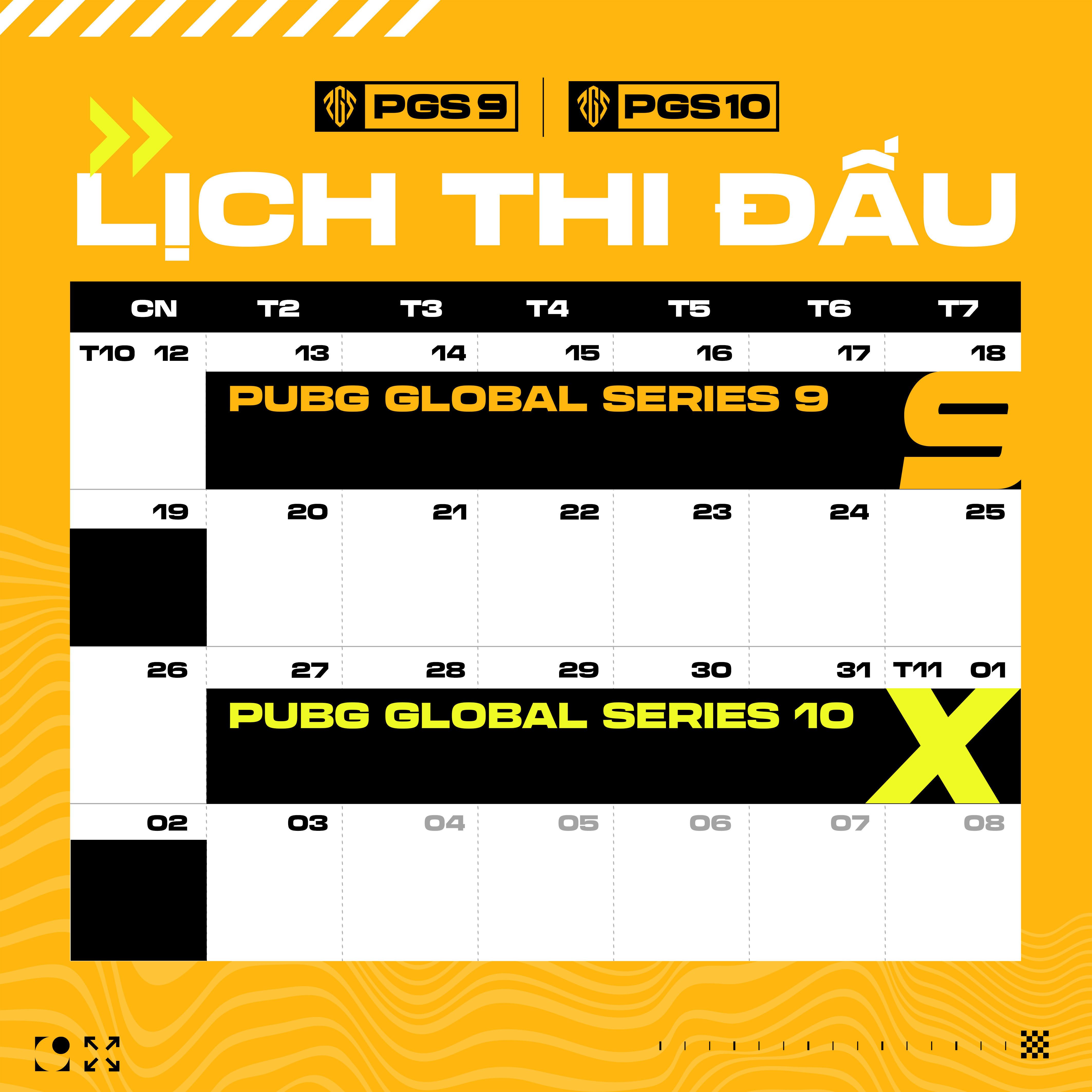 Tất cả những gì bạn cần biết về PGS 9 & PGS 10 - TIN TỨC - PUBG ESPORTS