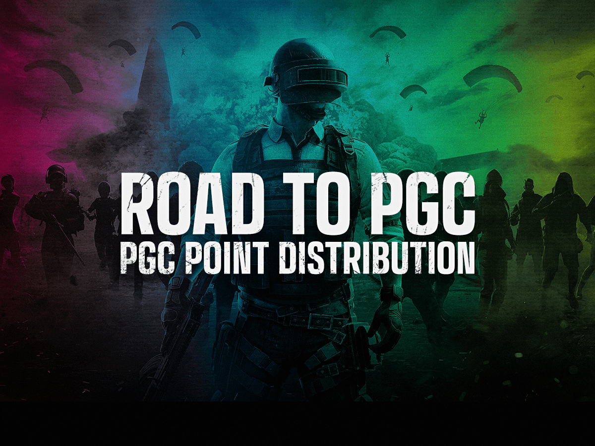 Road to PGC: PGC Point distribution - NEWS - PUBG ESPORTS