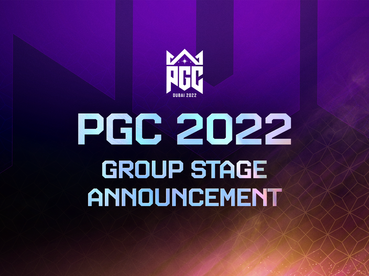 PGC 2022 Group Stage Announcement - NEWS - PUBG ESPORTS