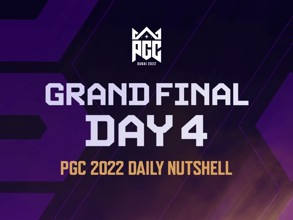 PGC 2022 Daily Nutshell: Grand Final Day 4 - NEWS - PUBG ESPORTS