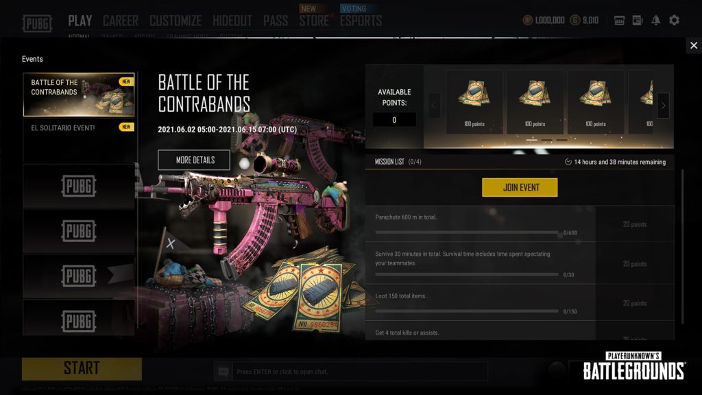 Introducing the new event page and upcoming events! - NEWS - PUBG ...