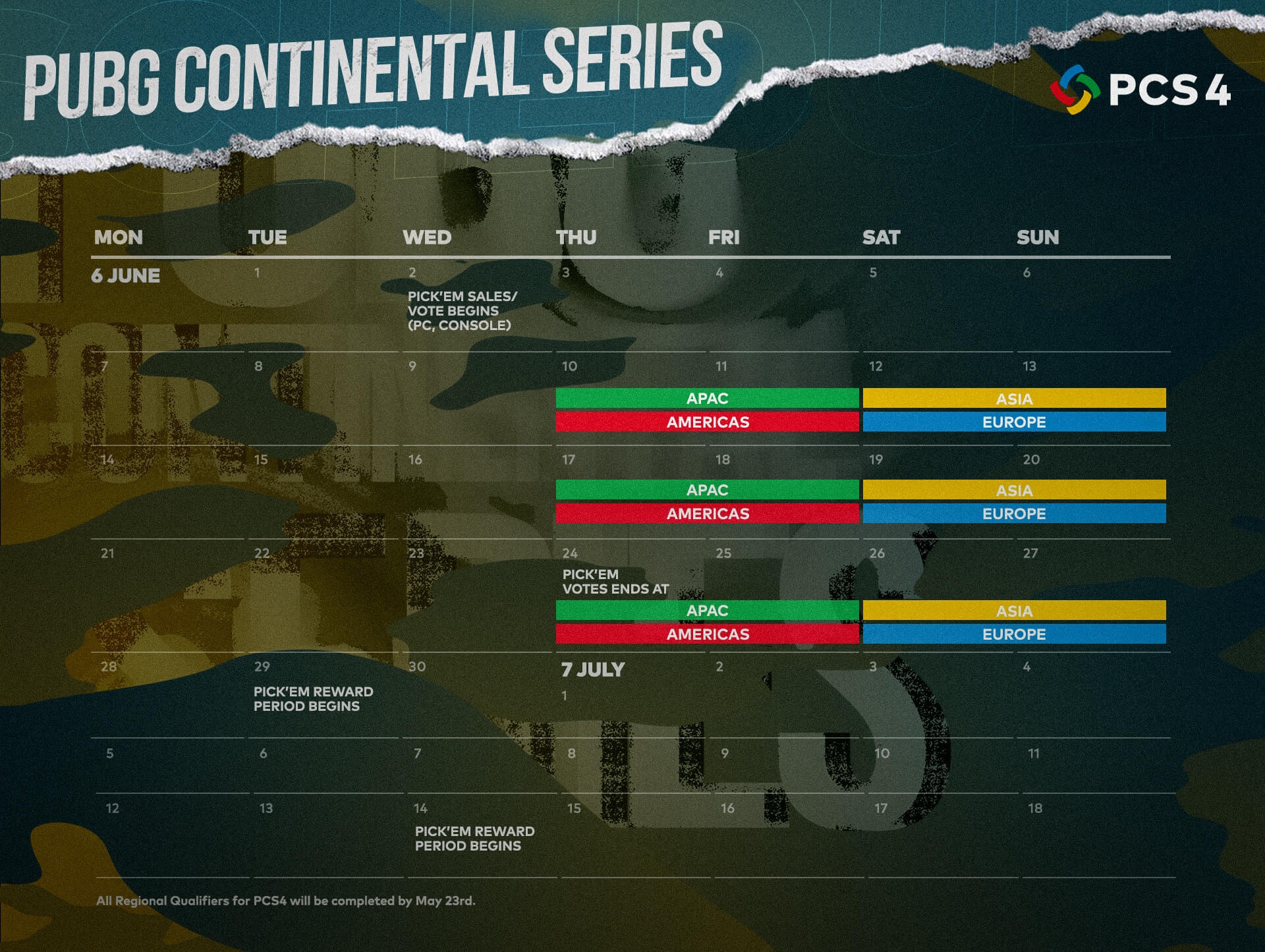 Welcome to the first PUBG CONTINENTAL SERIES of 2021, introducing PCS4 ...