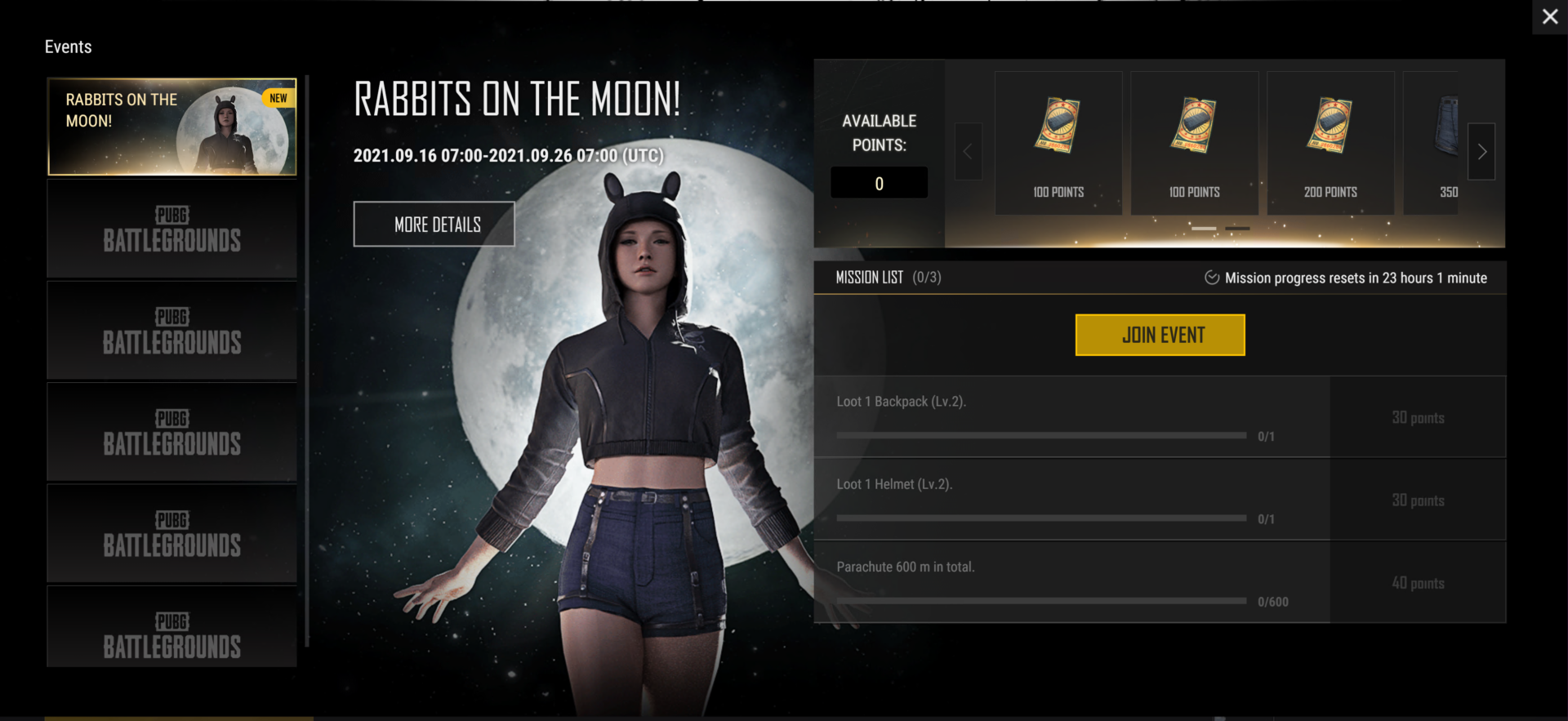 Special Drops – Rabbits on the Moon! - NEWS - PUBG: BATTLEGROUNDS