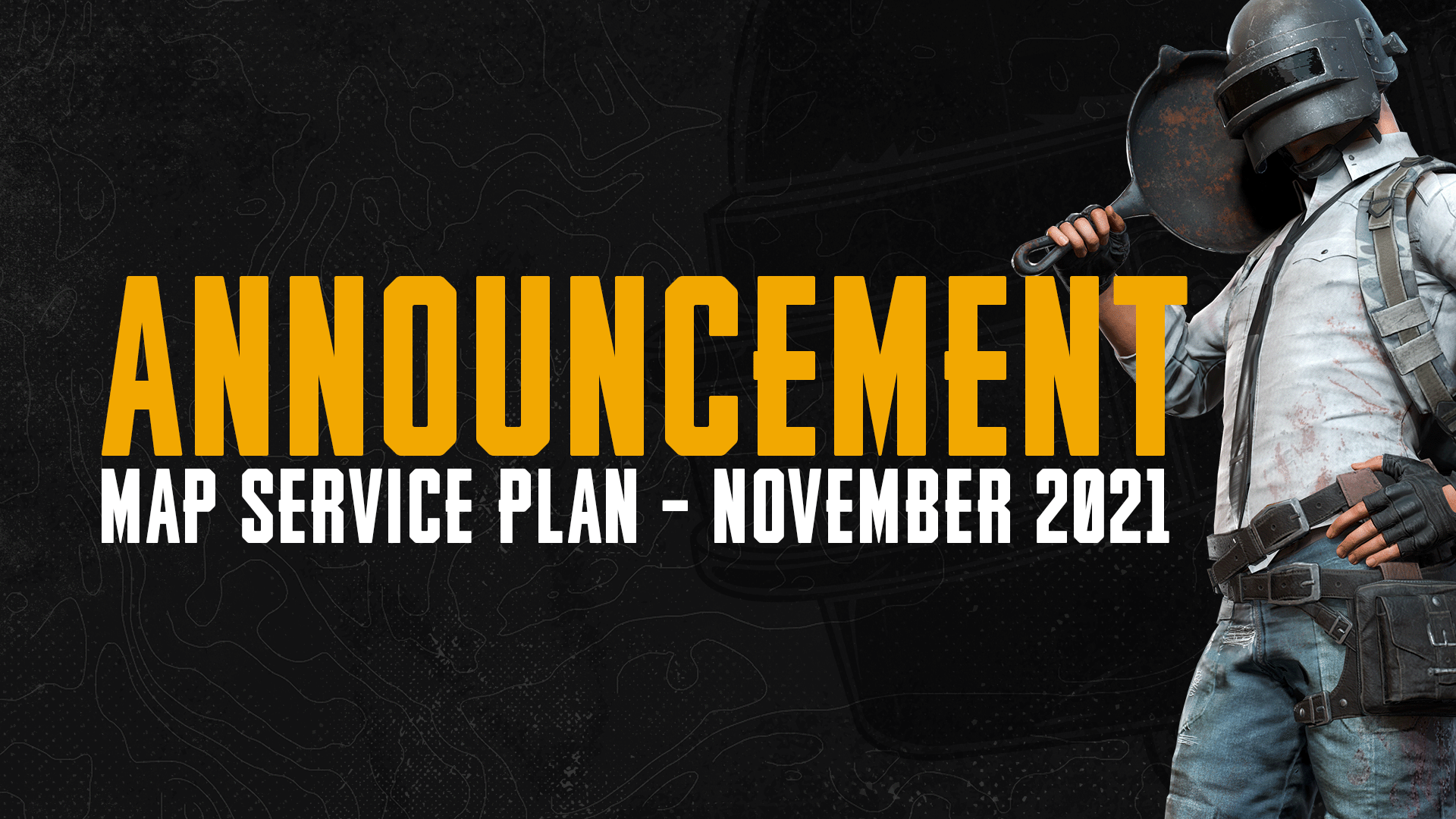 Map Service Plan – November 2021 - NEWS - PUBG: BATTLEGROUNDS