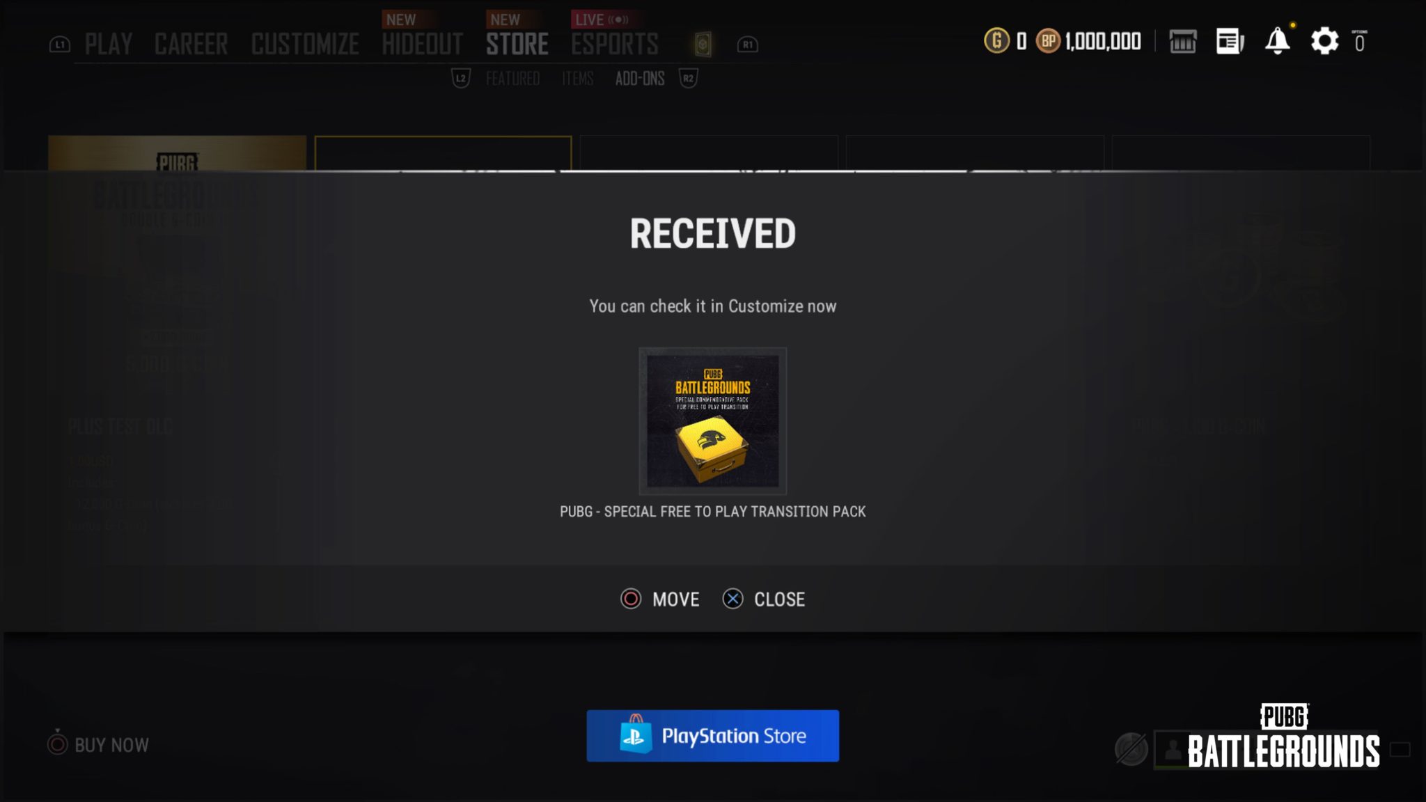 PUBG: BATTLEGROUNDS Free-to-Play Reward on PlayStation® - NEWS - PUBG ...