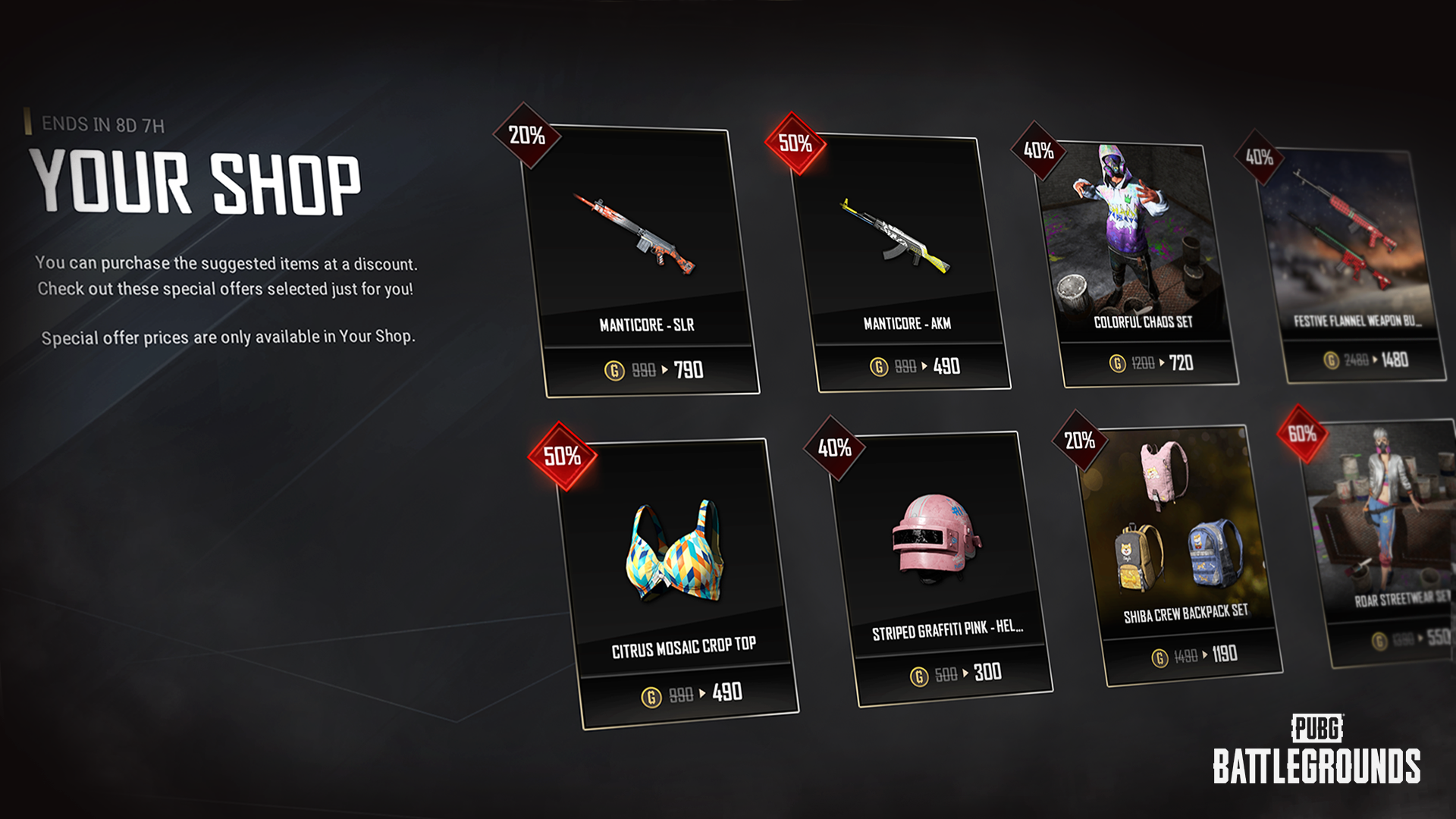 September Store Update 2022 - NEWS - PUBG: BATTLEGROUNDS