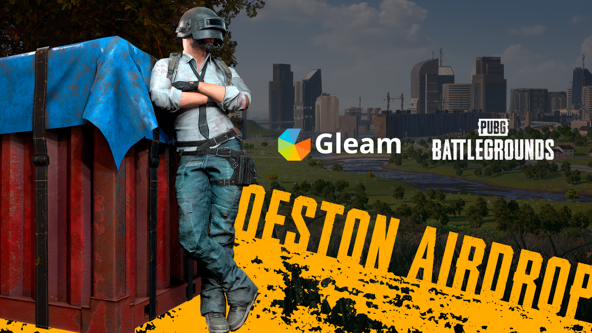 Olha o airdrop de DESTON - NOVIDADES - PUBG: BATTLEGROUNDS