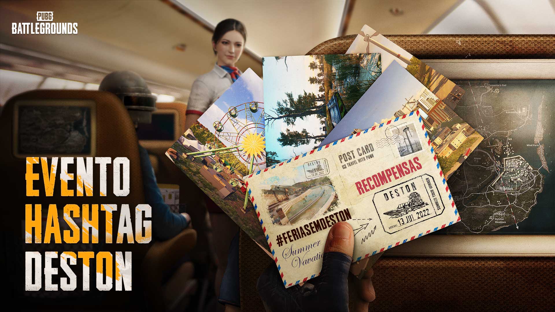 Evento Tour de Férias de Deston - NOVIDADES - PUBG: BATTLEGROUNDS