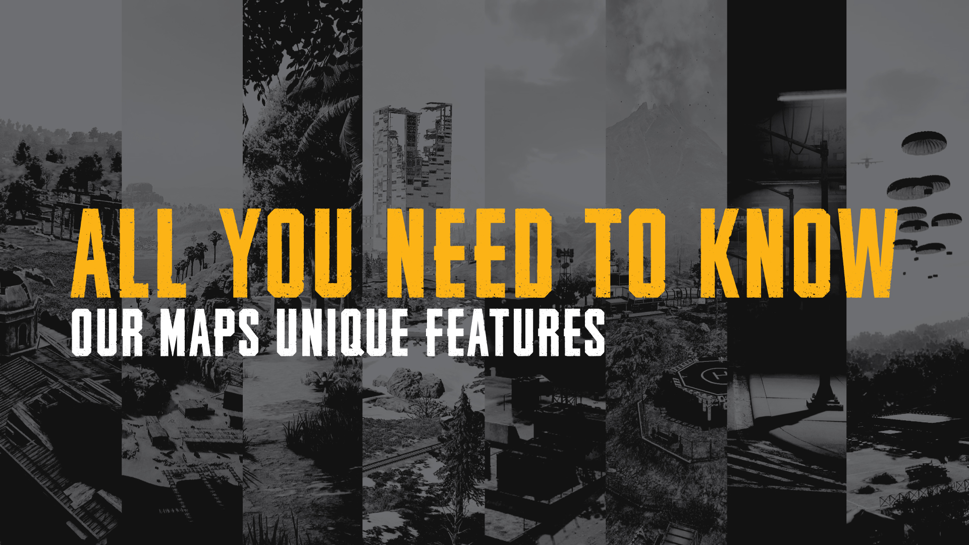 All you need to know about our maps unique features - NEWS - PUBG ...