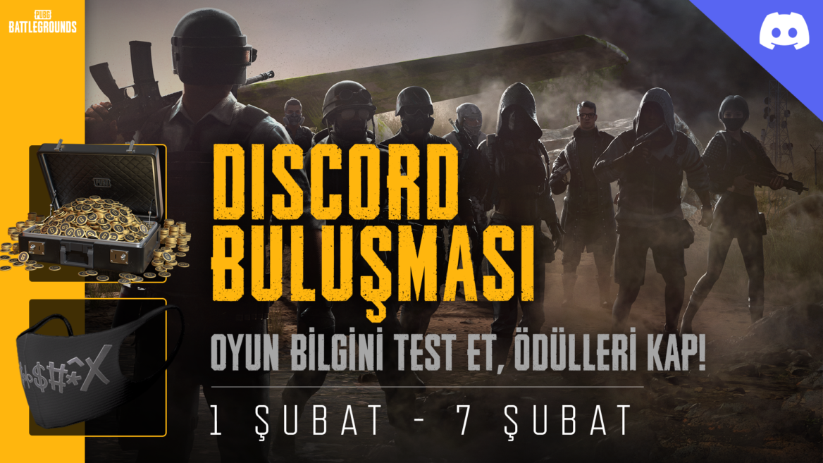 Discord Etkinlikleri - HABERLER - PUBG: BATTLEGROUNDS