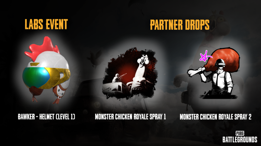 LABS: Битва с цыпленком-монстром и событие дропов - НОВОСТИ — PUBG: BATTLEGROUNDS