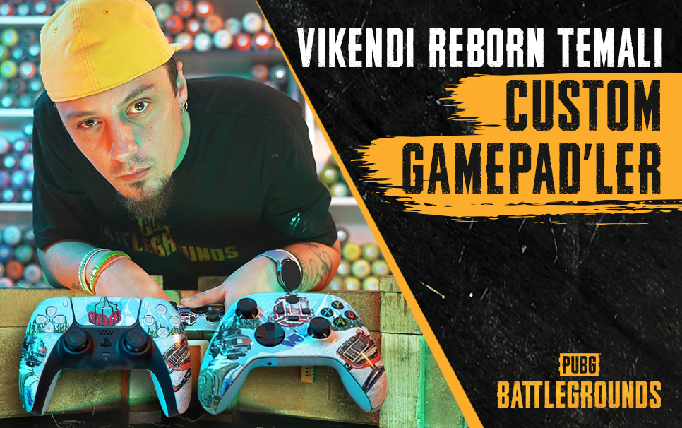 VIKENDI REBORN TEMALI CUSTOM GAMEPAD’LER - HABERLER - PUBG: BATTLEGROUNDS