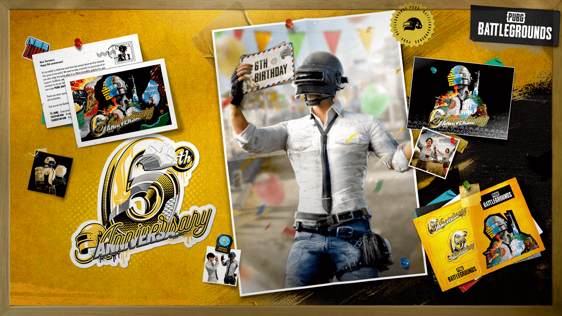 PUBG 6YEARS & 6EYOND - NEWS - PUBG: BATTLEGROUNDS