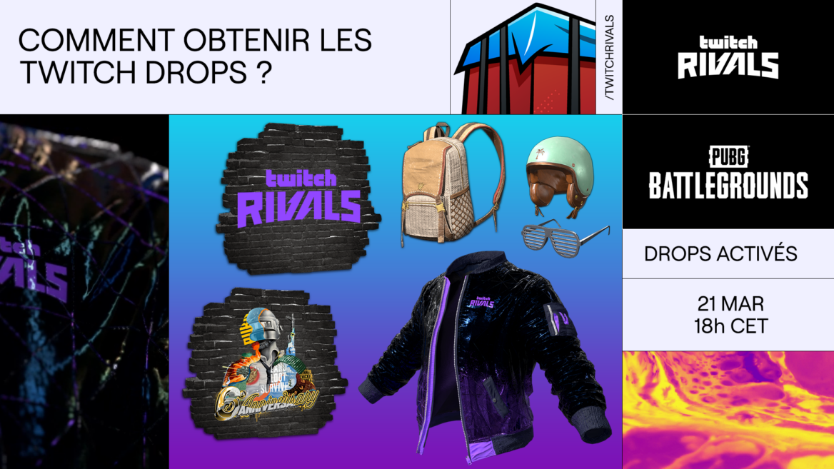 Twitch Rivals : Throwdown du 6e anniversaire de PUBG - ACTU - PUBG: BATTLEGROUNDS