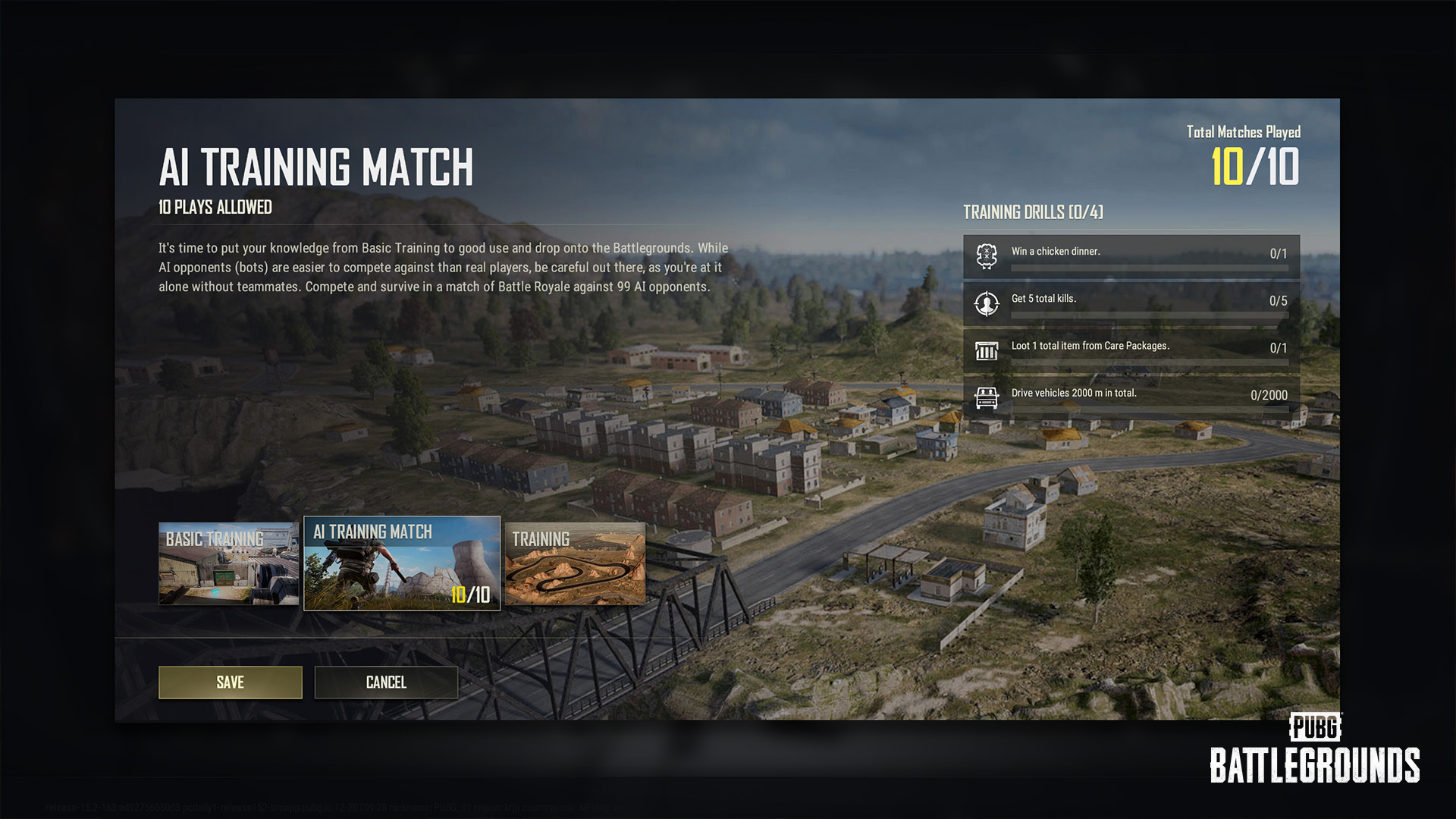 PC Patch Note – Update 15.2 - NEWS - PUBG: BATTLEGROUNDS