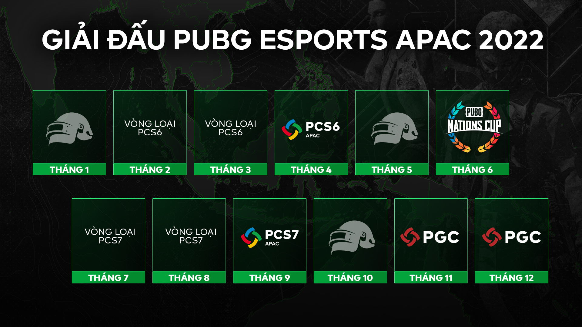 Chào mừng tới PUBG Esports APAC 2022 - TIN TỨC - PUBG: BATTLEGROUNDS