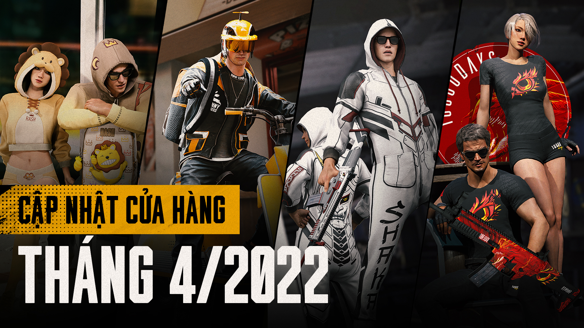 Cập nhật cửa hàng tháng 04/2022 - TIN TỨC - PUBG: BATTLEGROUNDS