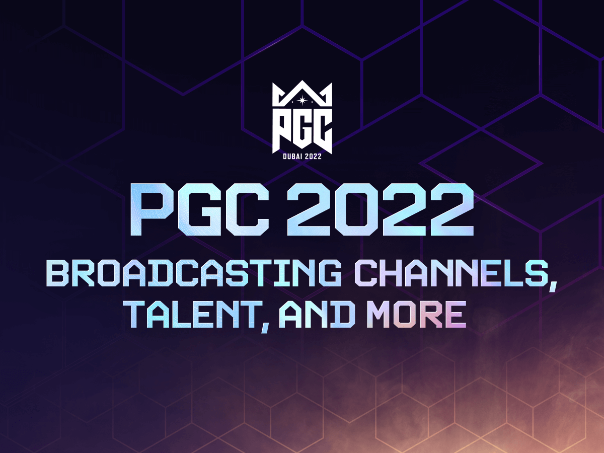 PGC 2022 Broadcasting Channels and Talents - ข่าว - PUBG: BATTLEGROUNDS